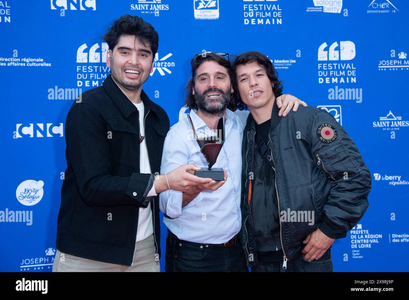 Vierzon, France. 02nd June, 2024. Vincent Cappello posing with his ...