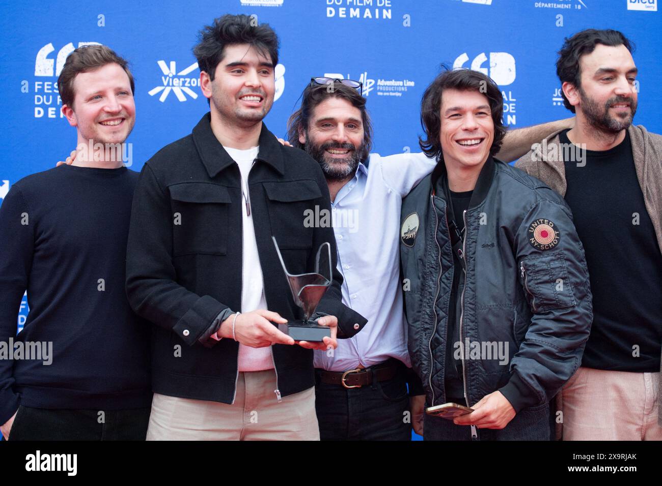 Vierzon, France. 02nd June, 2024. Vincent Cappello posing with his ...