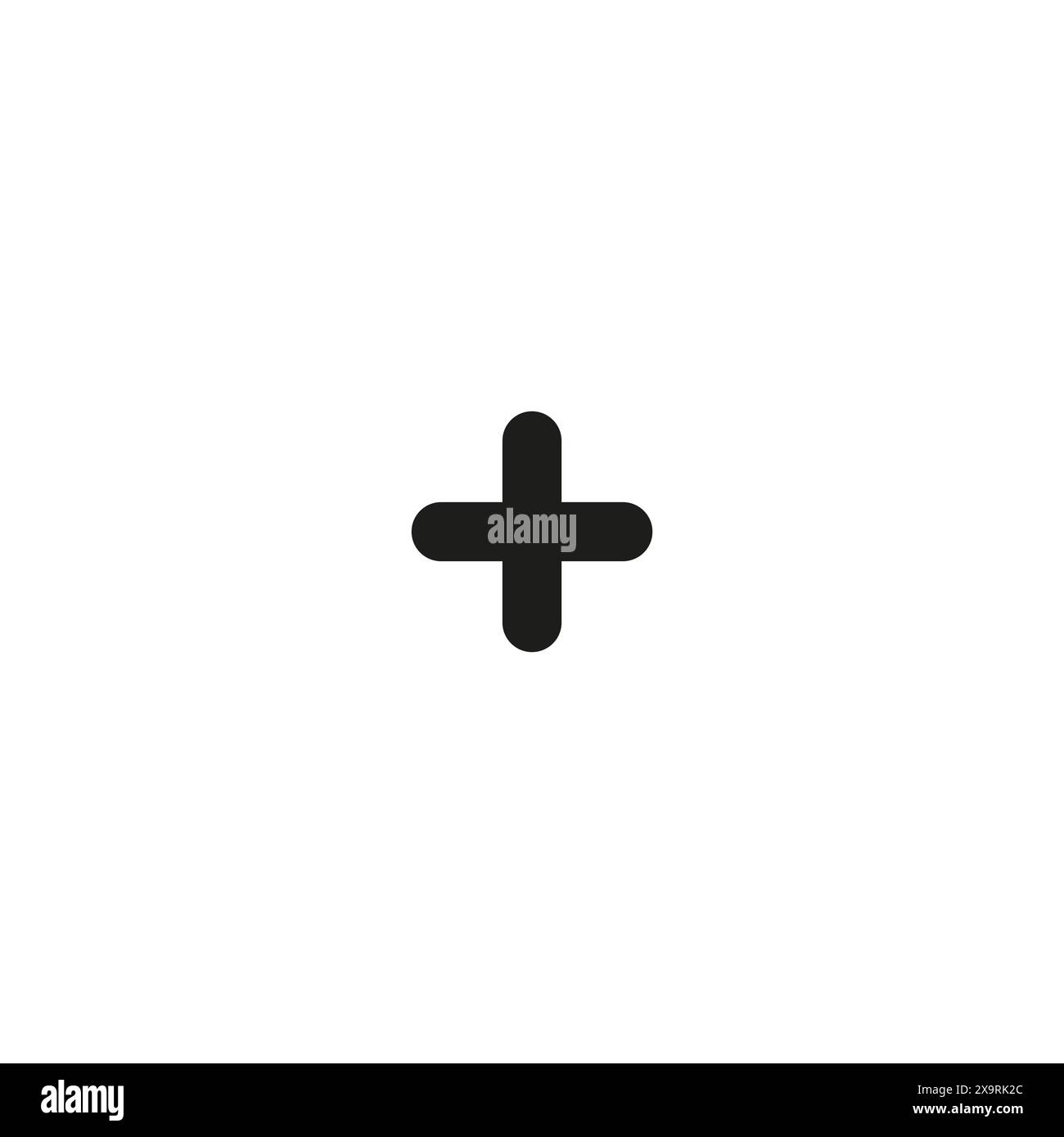 Plus Button Icon, Add Music Icon, Music Sign is in Line Style, Vector ...