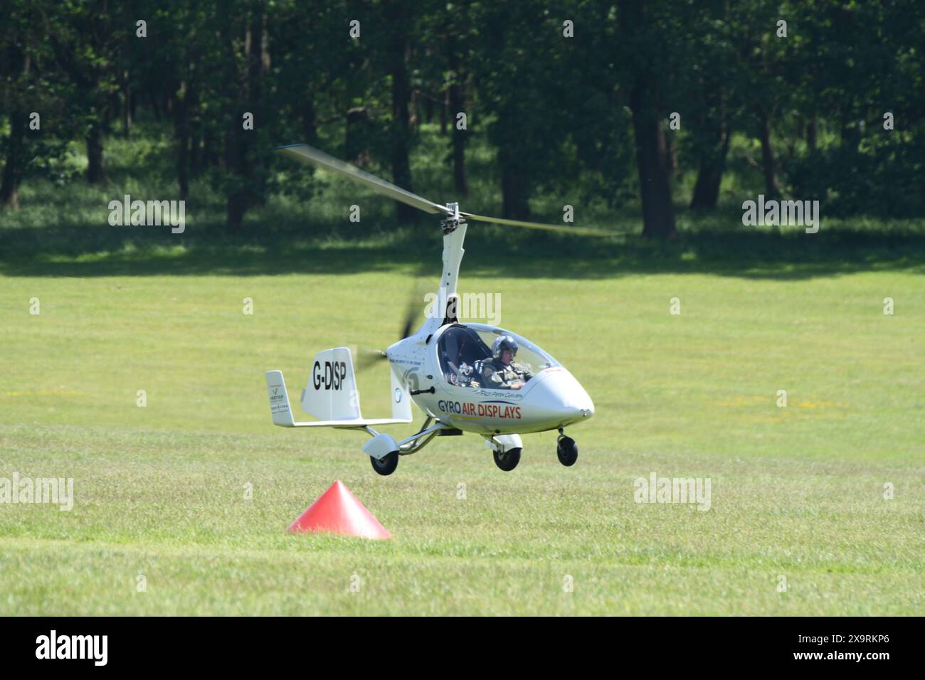 Midlands Air Festival, Alcester, UK. 2 June 2024. Gyro display for the ...