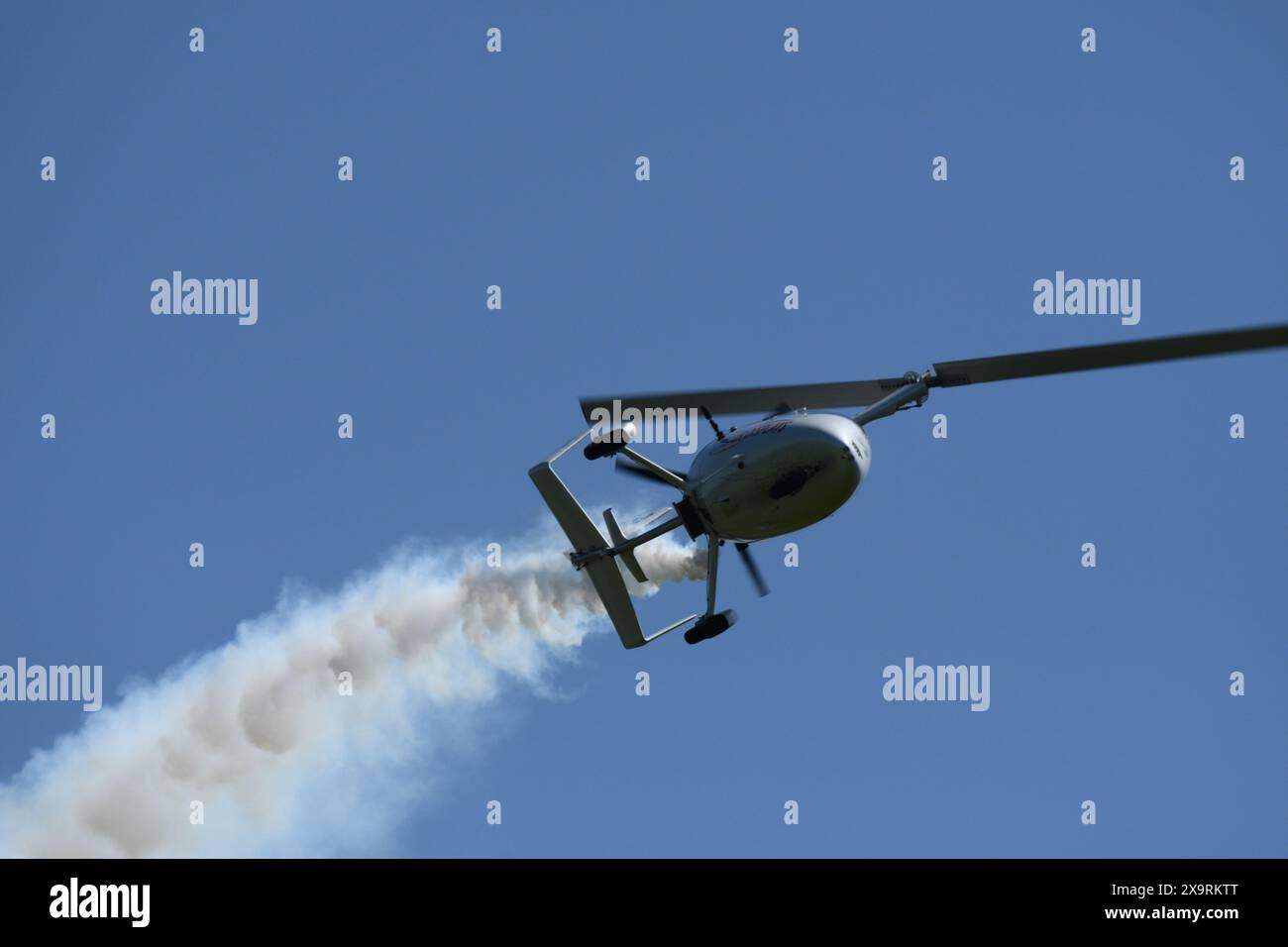 Midlands Air Festival, Alcester, UK. 2 June 2024. Gyro display for the ...