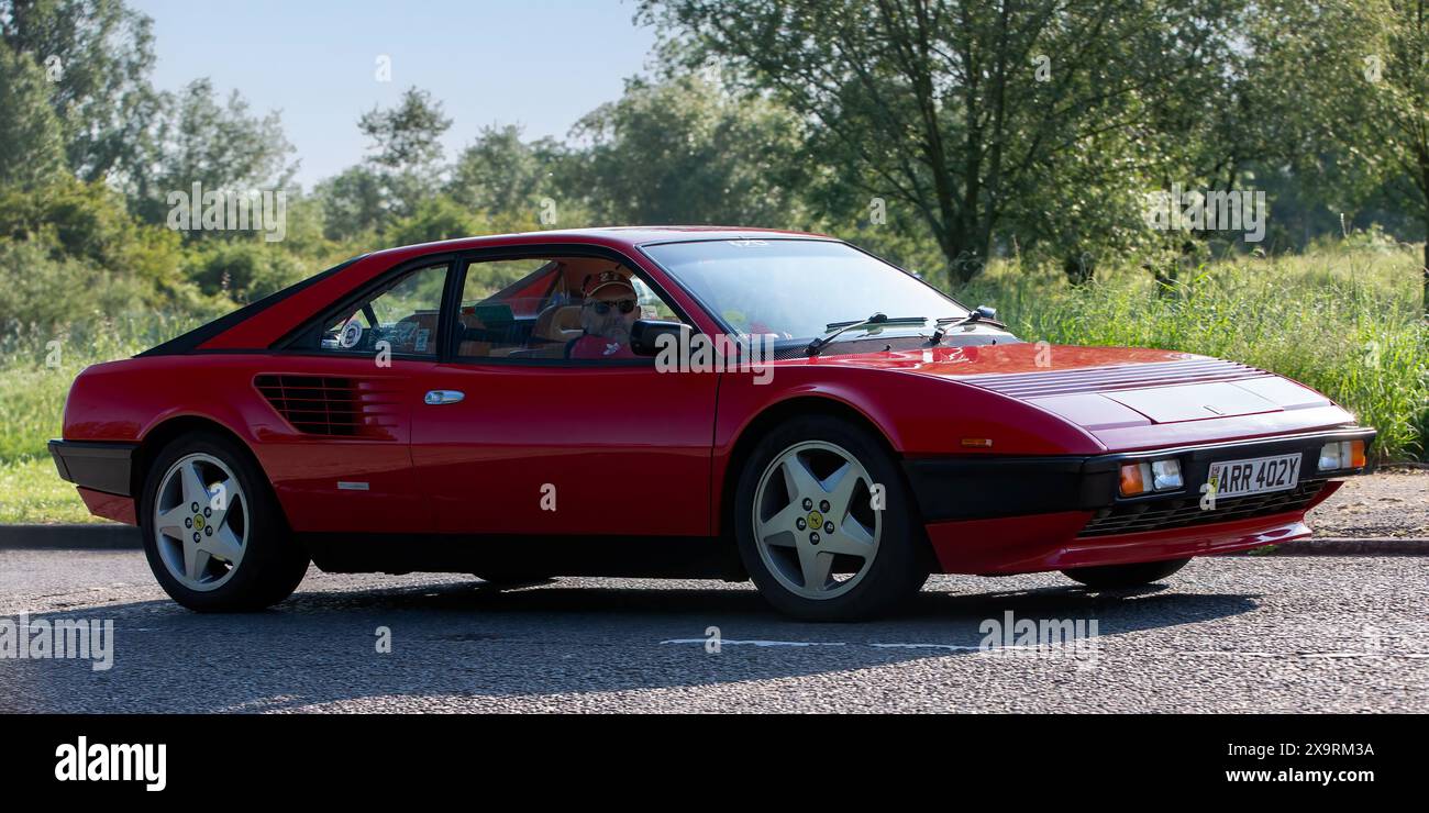 Stony Stratford,UK - June 2nd 2024: 1982 red Ferrari Mondial classic ...