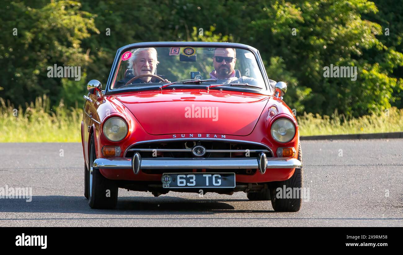 Stony Stratford,UK - June 2nd 2024: 1965 red Sunbeam Tiger classic ...