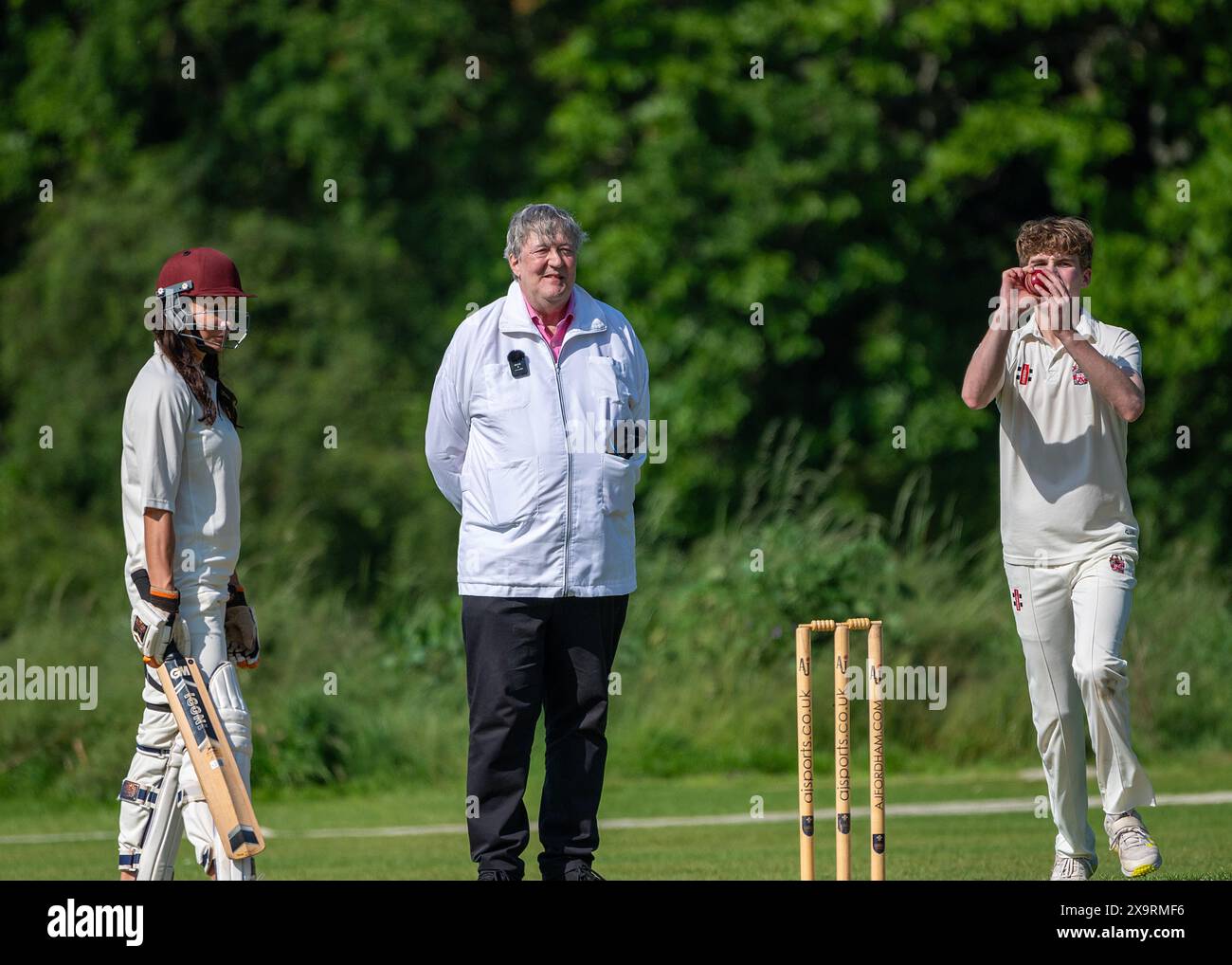 London, UK 2nd Jun 2024. Streatham and Marlborough Cricket Club hold an ...