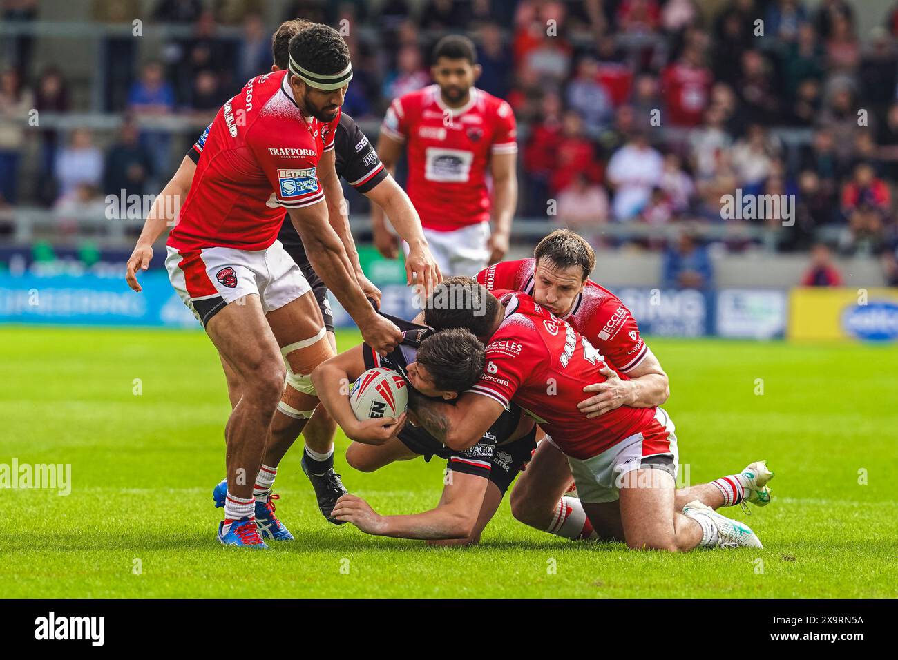Salford, Manchester, UK. 2nd June, 2024. Super League Rugby: Salford ...