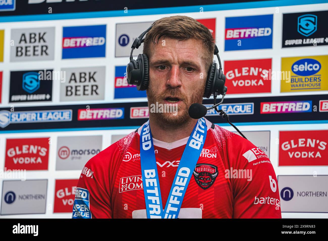 Salford, Manchester, UK. 2nd June, 2024. Super League Rugby: Salford ...