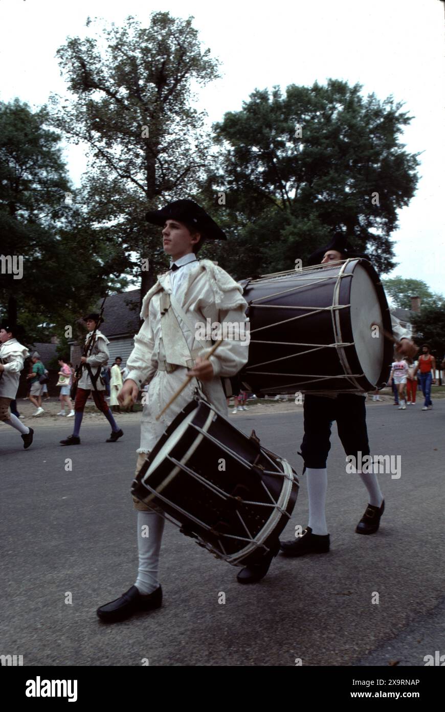Williamsburg, VA. U.S.A. 9/1988. America’s 18th Century 301-acre living ...