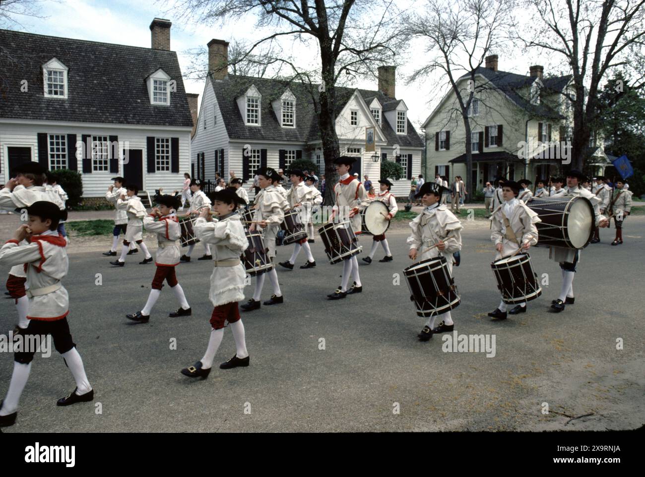 Williamsburg, VA. U.S.A. 9/1988. America’s 18th Century 301-acre living ...
