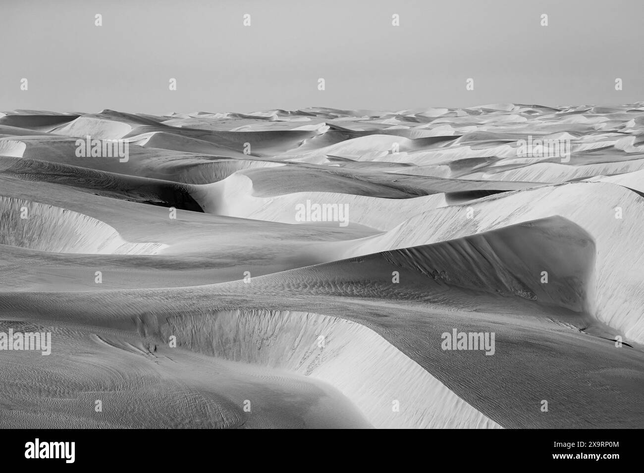 Namibia, Erongo Region, Walvis Bay, Sandwich Harbour, Sand Dunes just ...