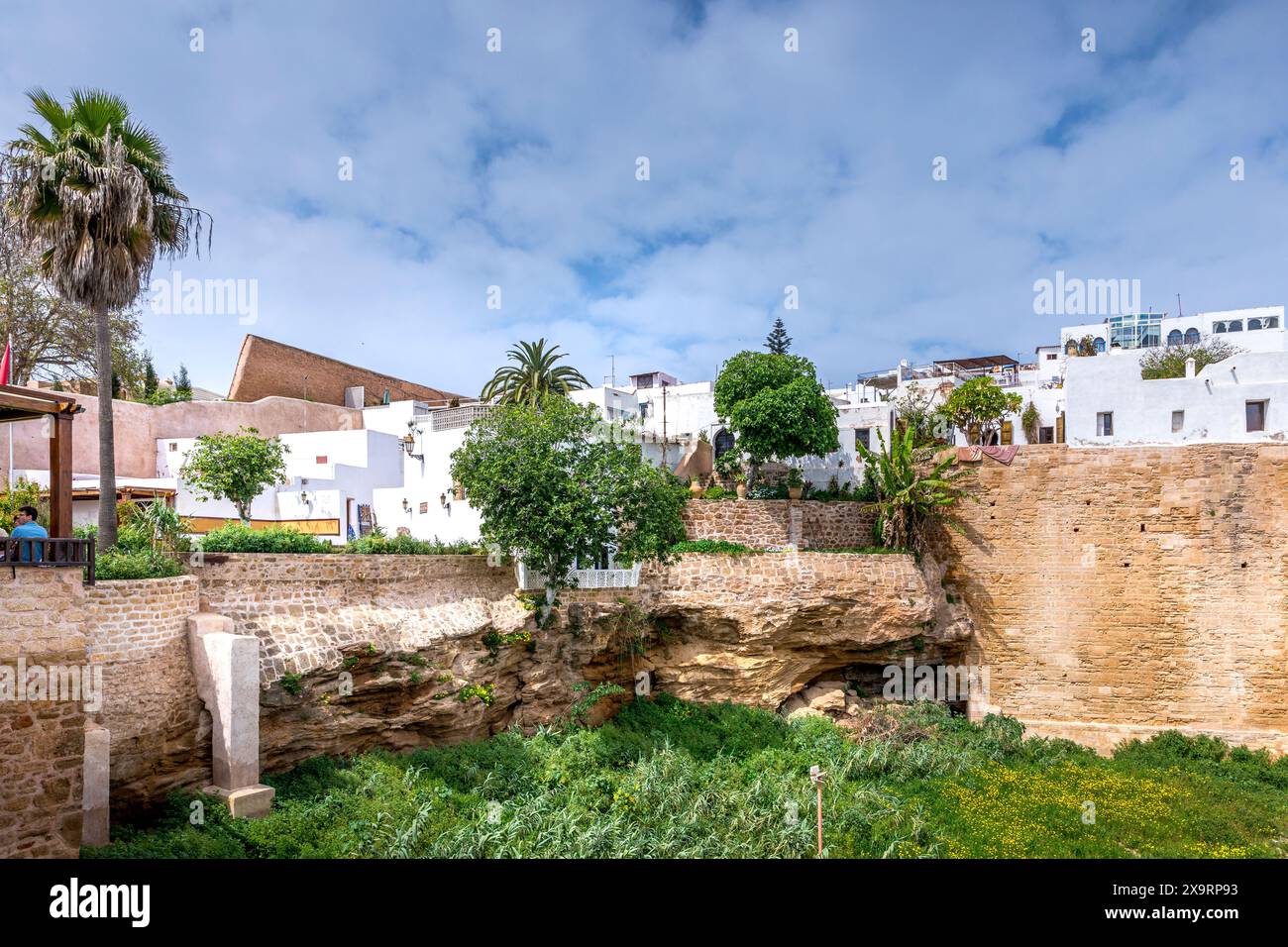 Rabat, Morocco - March 23, 2024: Traditional Moroccan architecture in ...