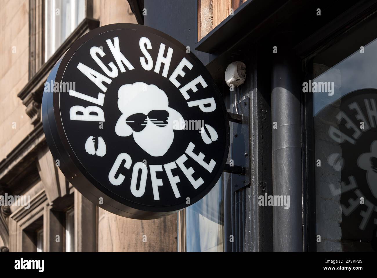 Black sheep coffee sign hi-res stock photography and images - Alamy