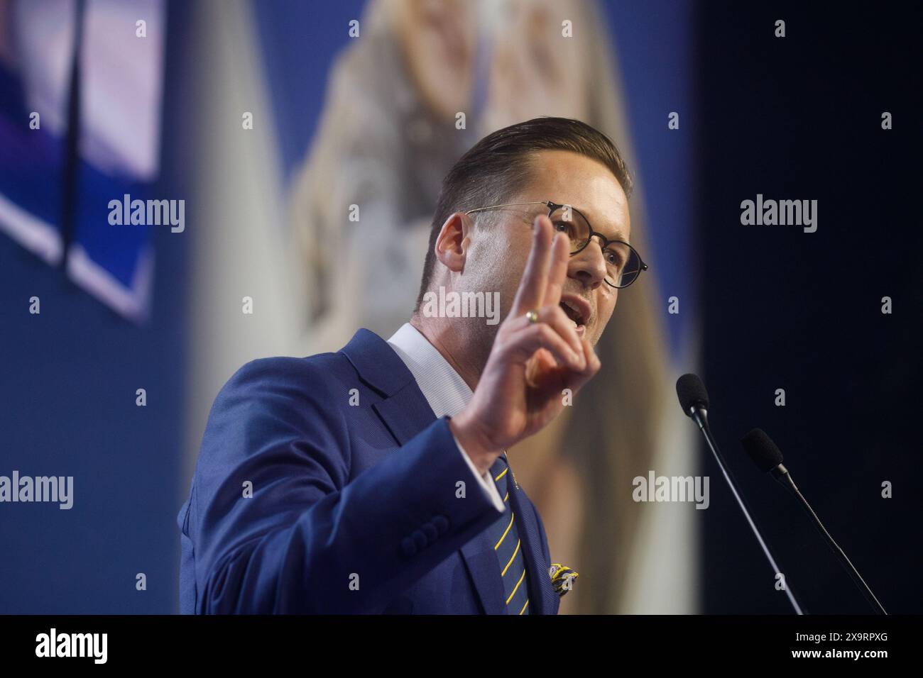 Antwerpen, Belgium. 01st Jan, 2000. Vlaams Belang's Wouter Vermeersch ...