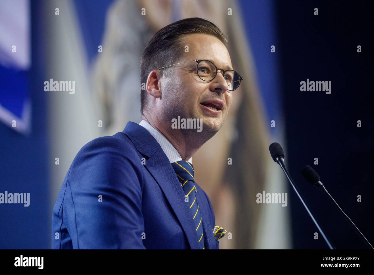 Antwerpen, Belgium. 01st Jan, 2000. Vlaams Belang's Wouter Vermeersch ...