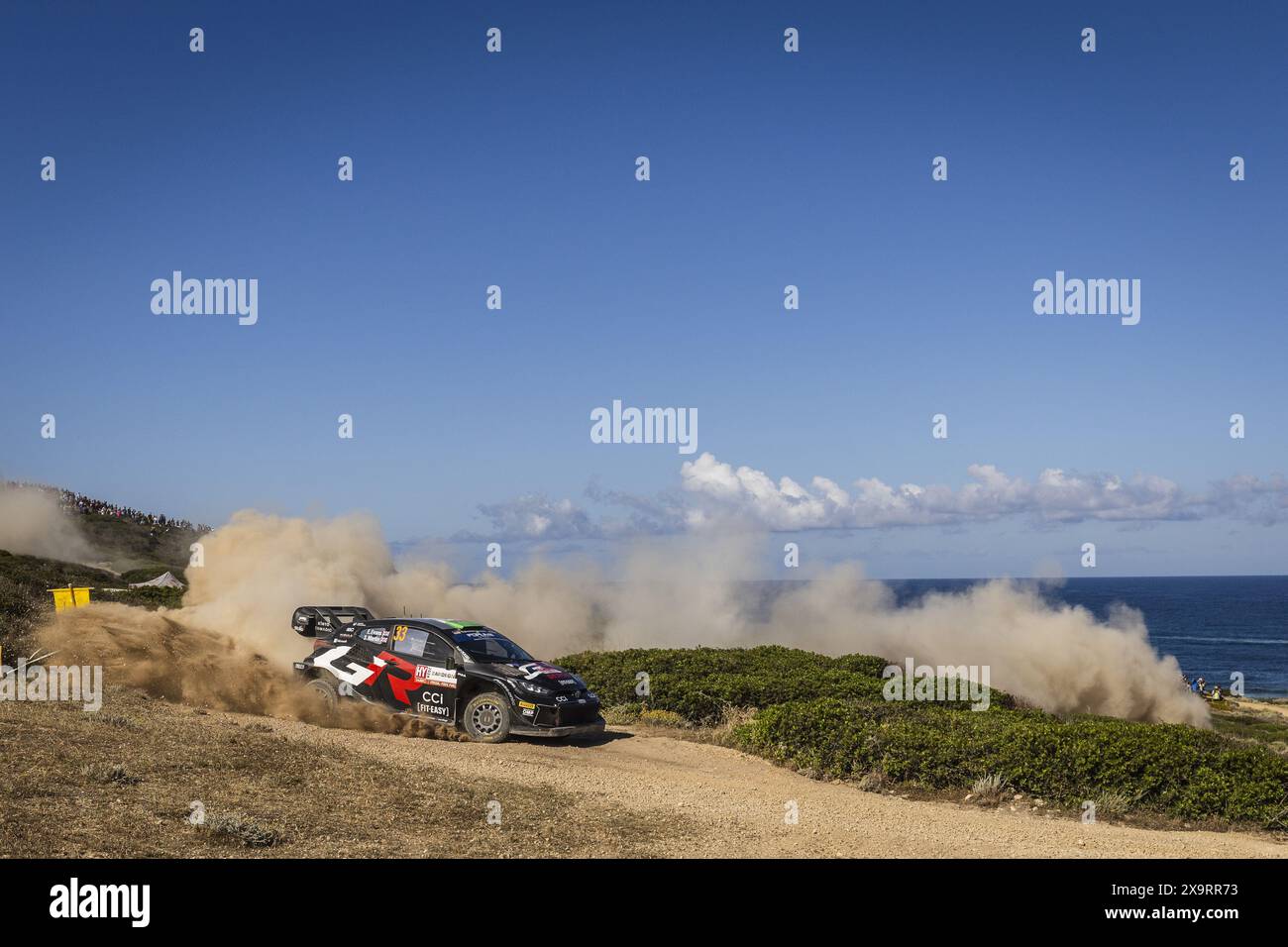 33 EVANS Elfyn, MARTIN Scott, Toyota GR Yaris Rally1, action during the ...