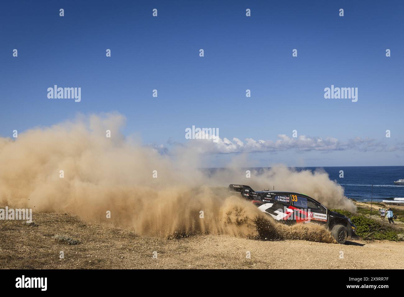 33 EVANS Elfyn, MARTIN Scott, Toyota GR Yaris Rally1, action during the ...