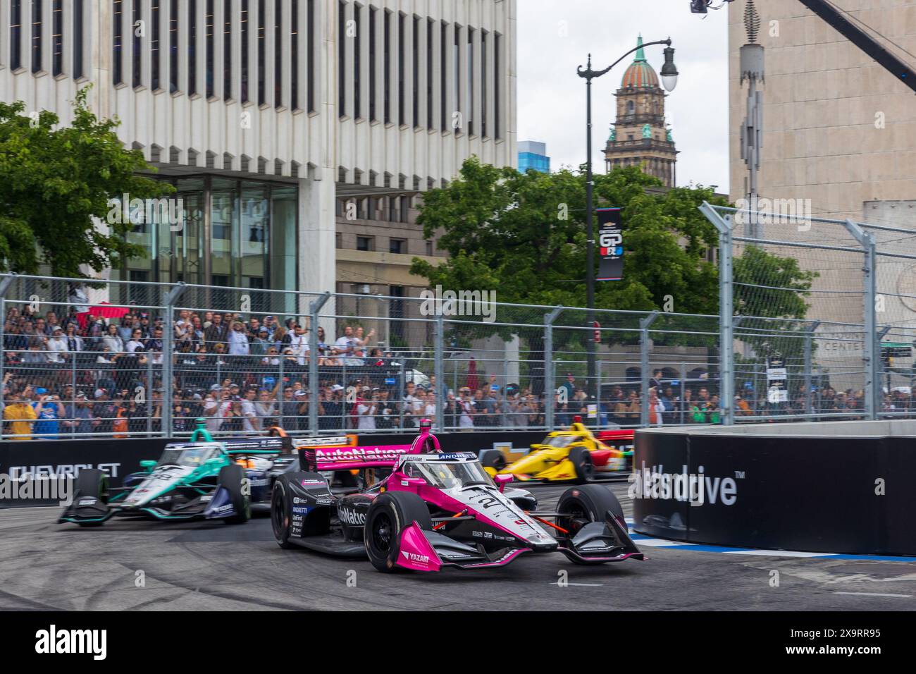 Detroit, Michigan, USA. June 2nd, 2024: Andretti Global driver Kyle ...