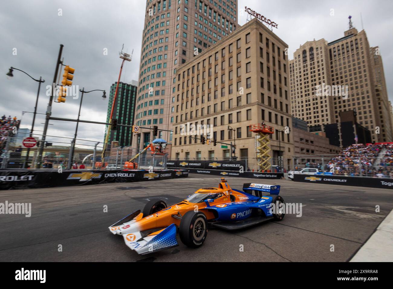 June 2nd, 2024: Chip Ganassi Racing driver Scott Dixon (9) drives ...