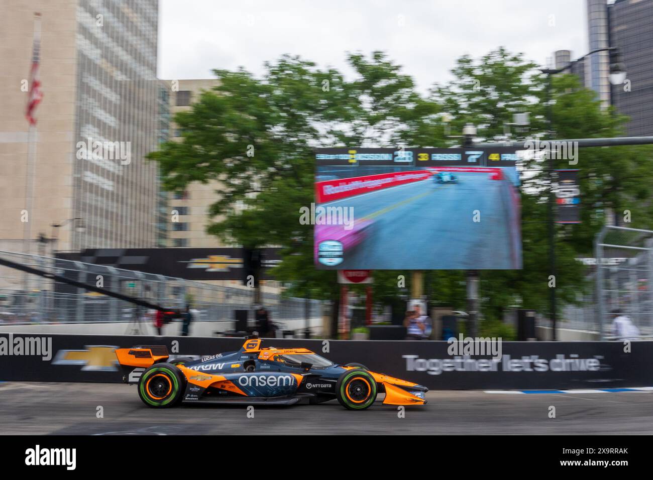 June 2nd, 2024: Arrow McLaren driver Theo Pourchaire (6) drives during ...