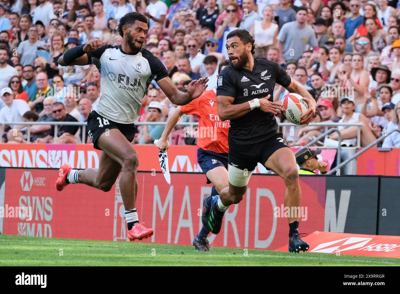 the HSBC Rugby SVNS Series match played between at Civitas ...