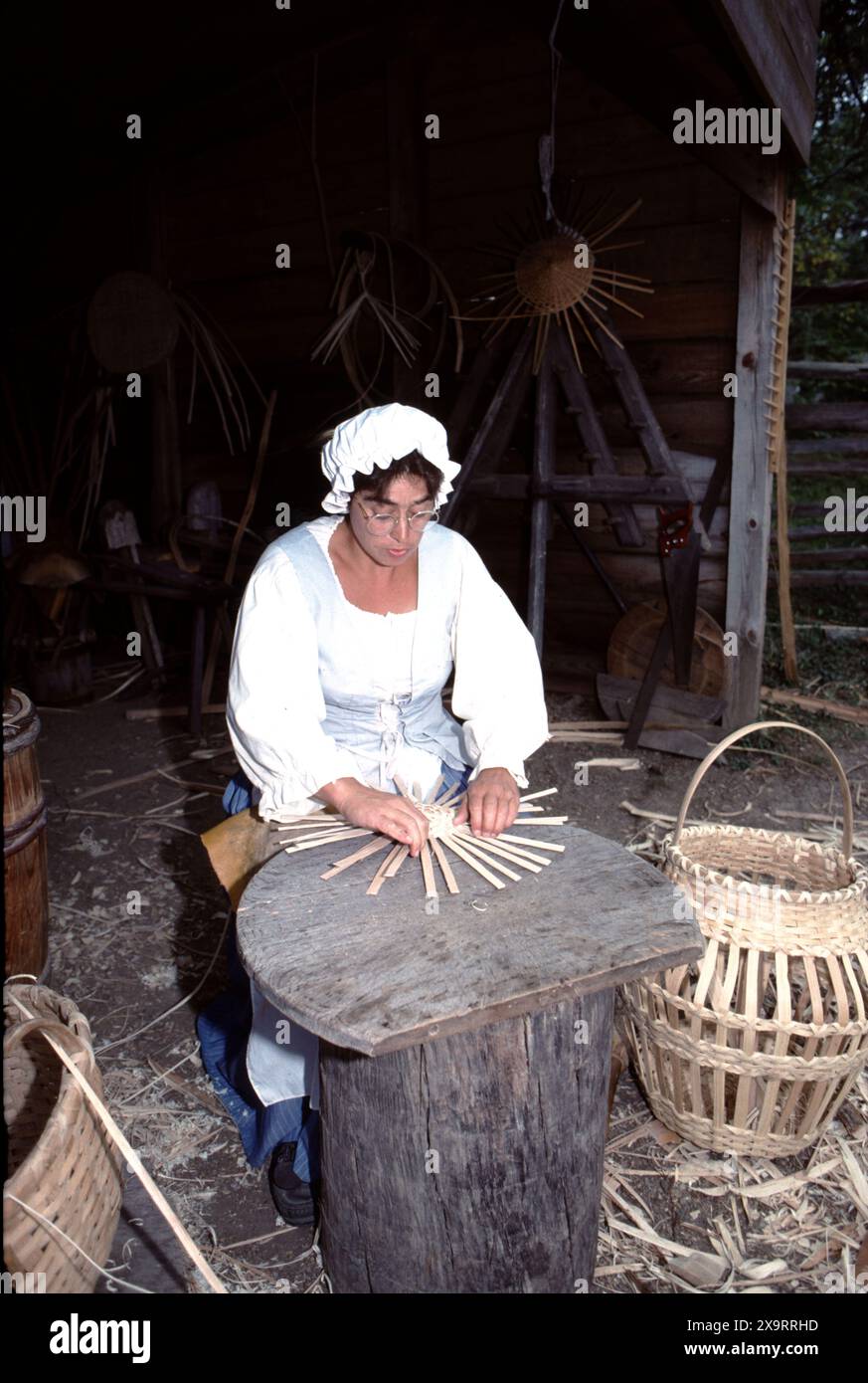 Williamsburg, VA. U.S.A. 9/1988. America’s 18th Century 301-acre living ...