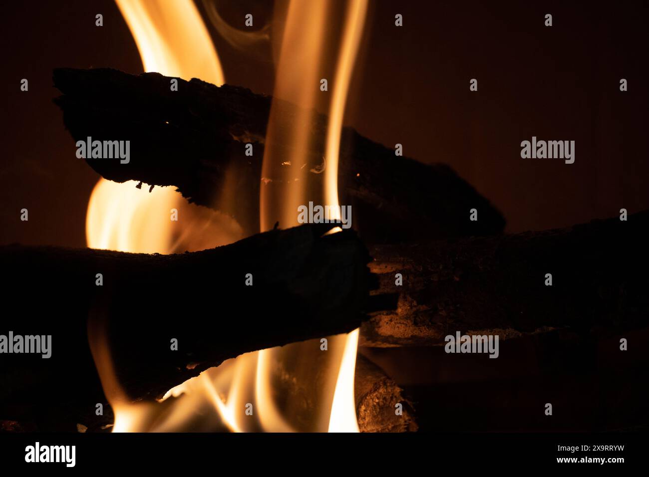 Abstract background fire photograph with strong contrast Stock Photo ...