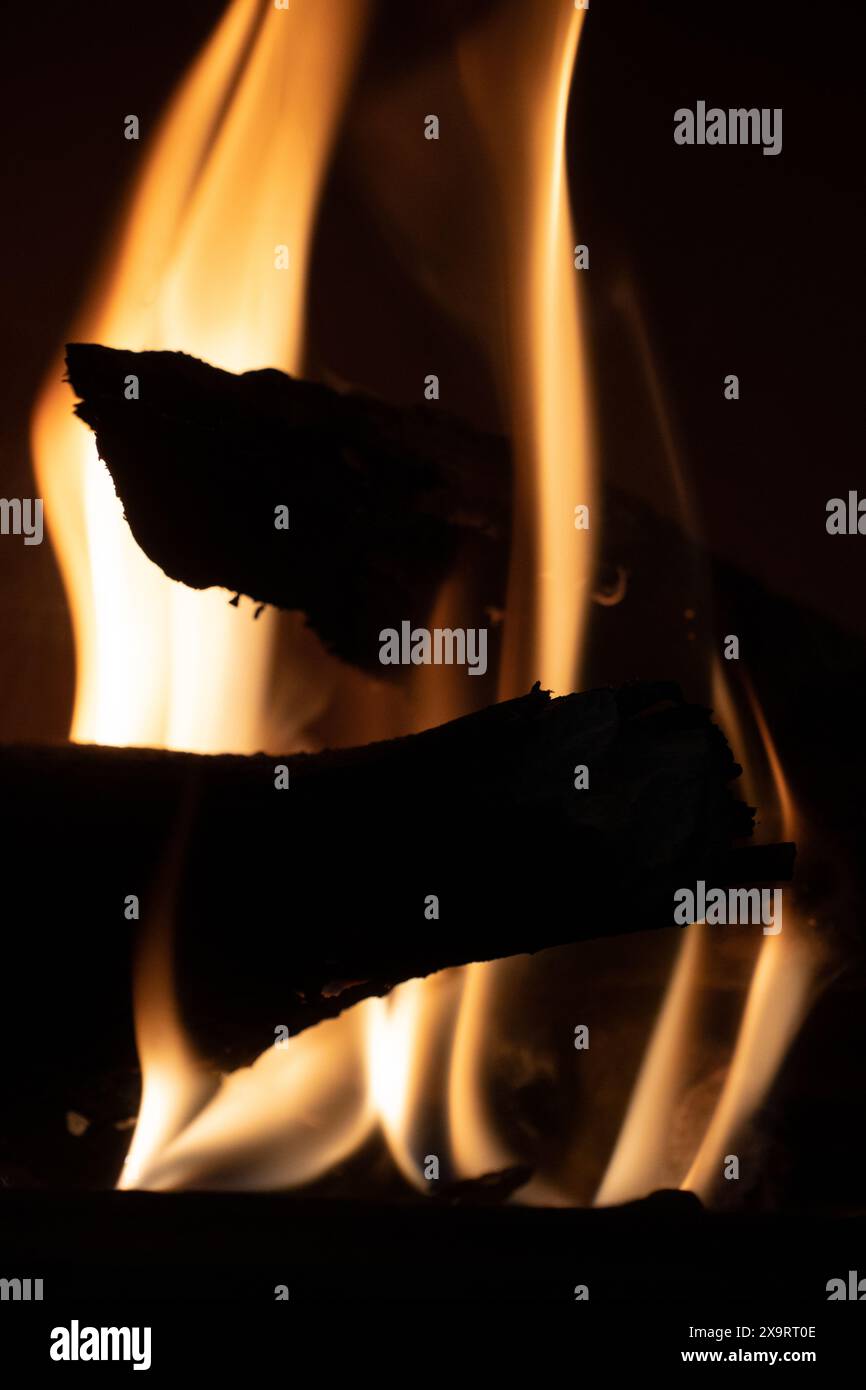 Abstract background fire photograph with strong contrast Stock Photo ...