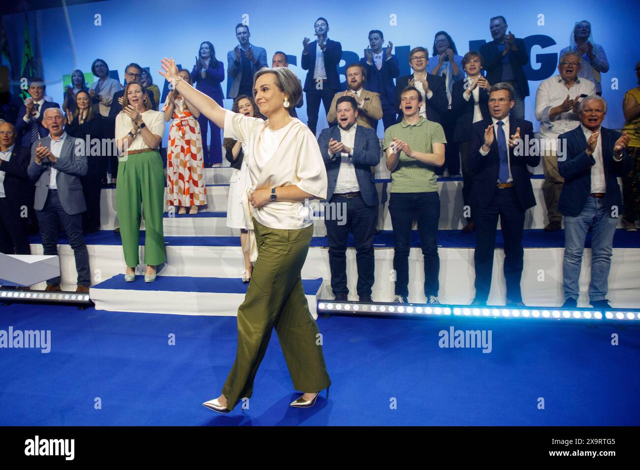 Antwerpen, Belgium. 02nd June, 2024. Vlaams Belang's Barbara Pas ...
