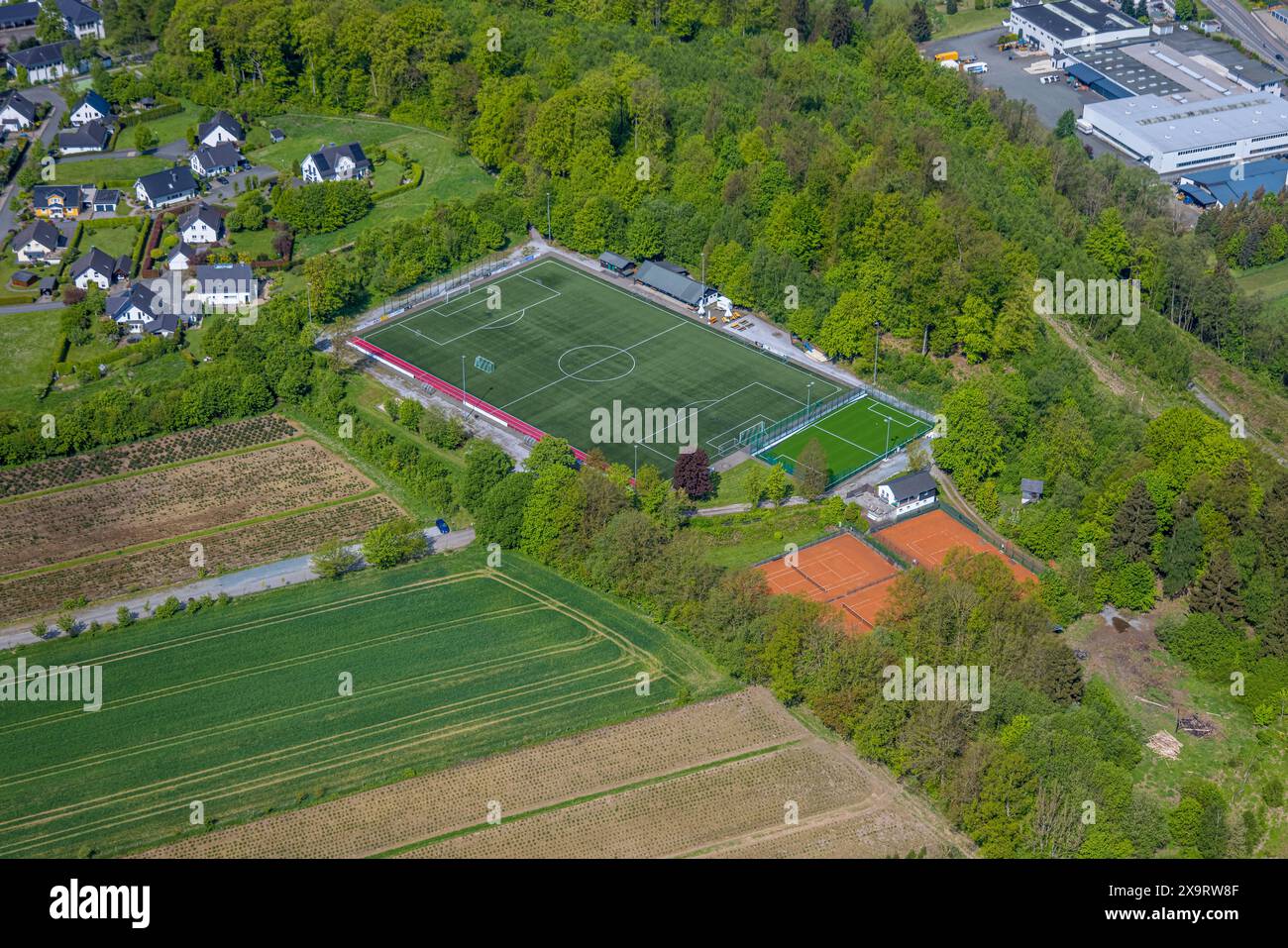 Aerial photo map hi-res stock photography and images - Alamy