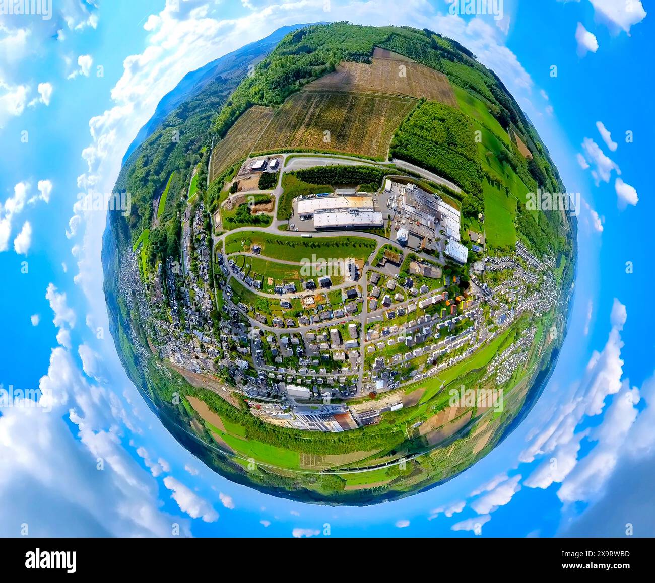Aerial view of plantations hi-res stock photography and images - Alamy