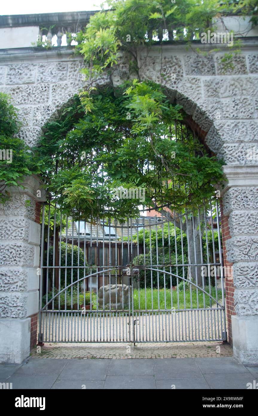 William Kent’s arch at St Leonard’s Street, Bromley by Bow; East London ...