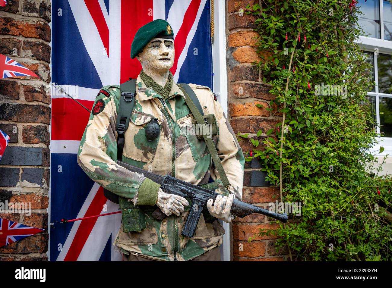Daresbury Village, Cheshire, UK. 02nd June, 2024. Sergeant R Hough with ...