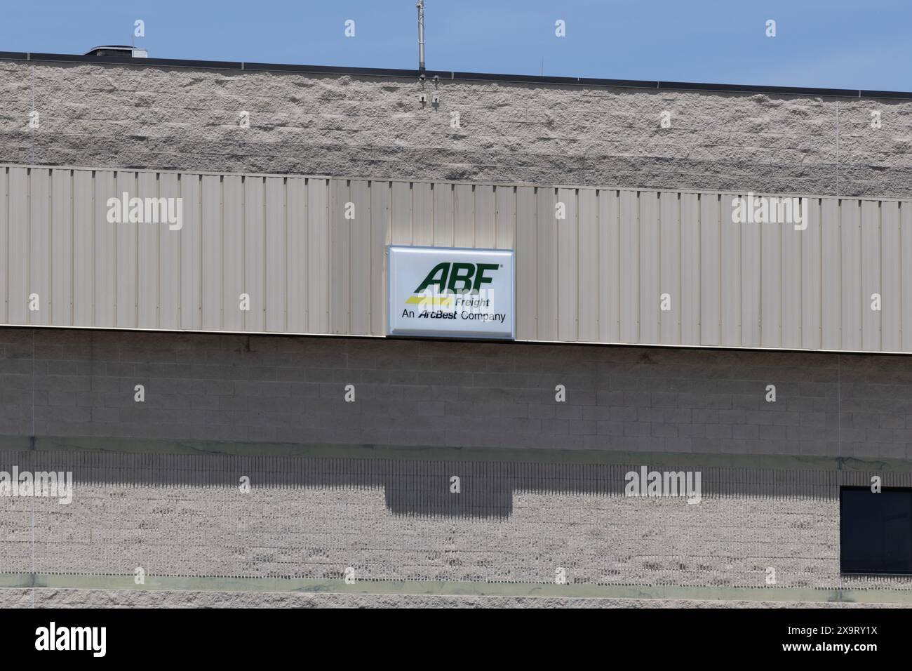 Huber Heights - May 31, 2024: ABF Freight location. ABF Freight is a ...