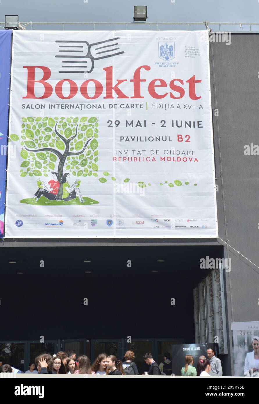 BUCHAREST, ROMANIA - 2 JUNE 2024:: The closing day of Bookfest 2024 ...