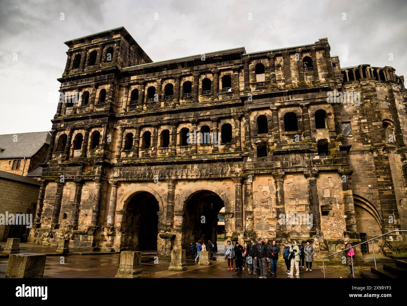 Roman Porta Nigra in Trier, Germany Stock Photo - Alamy
