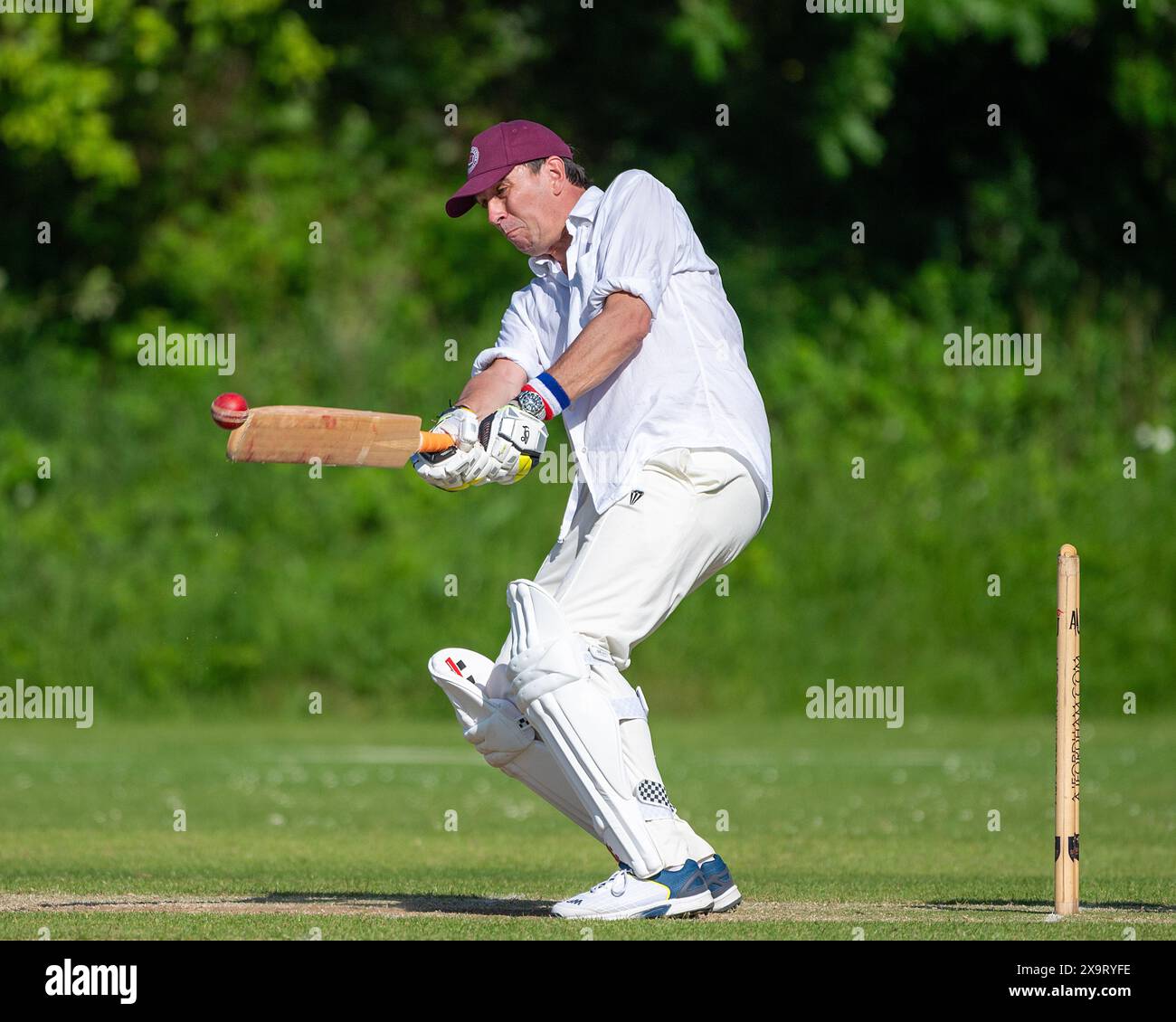 London, UK 2nd Jun 2024. Streatham and Marlborough Cricket Club hold an ...