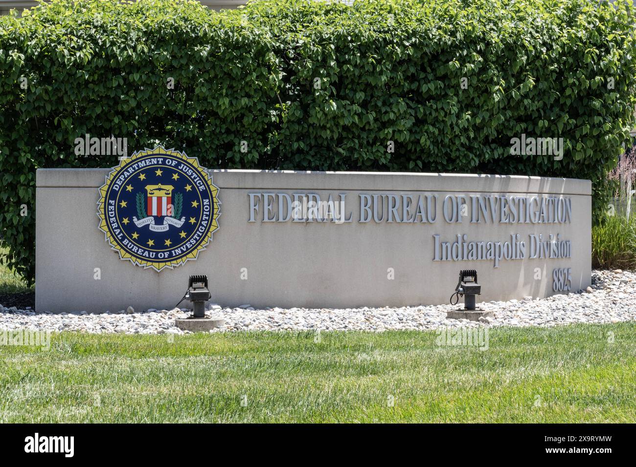Indianapolis - May 30, 2024: FBI field office. The Federal Bureau of Investigation is the prime ...
