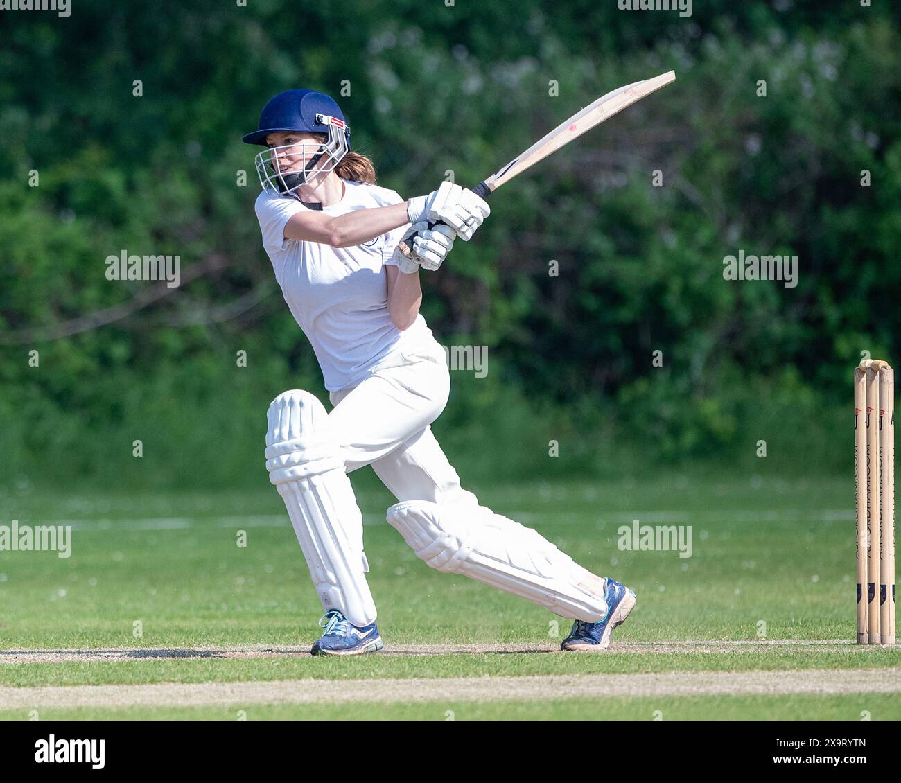 London, UK 2nd Jun 2024. Streatham and Marlborough Cricket Club hold an ...