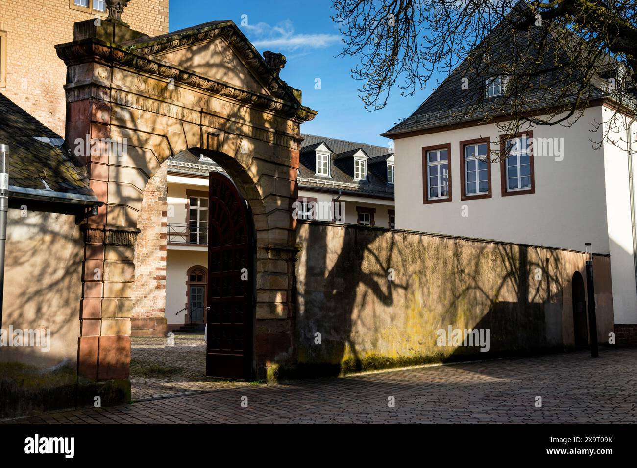 Arched portal in Trier, Germany Stock Photo - Alamy