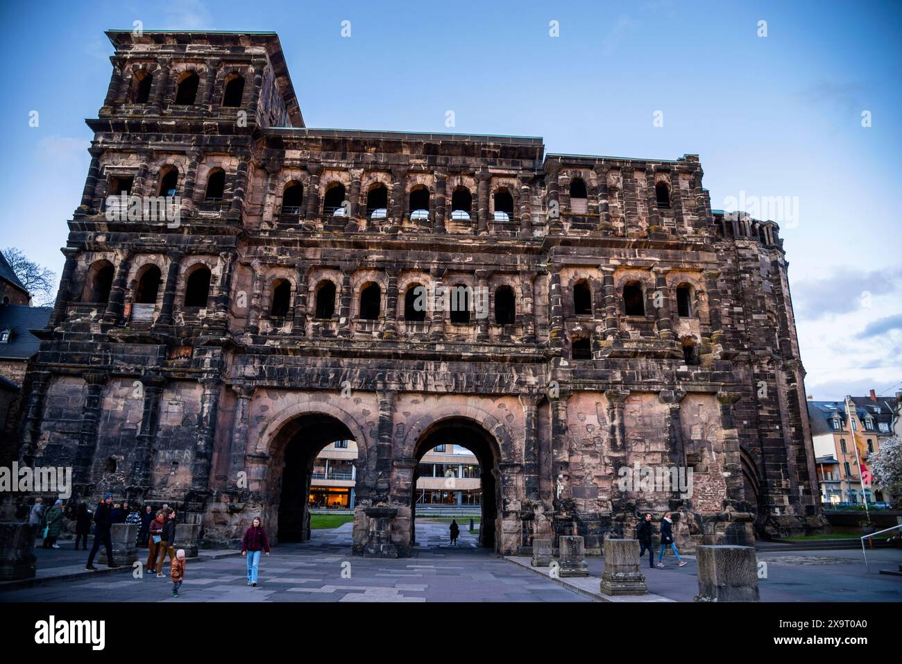 Roman Porta Nigra in Trier, Germany Stock Photo - Alamy