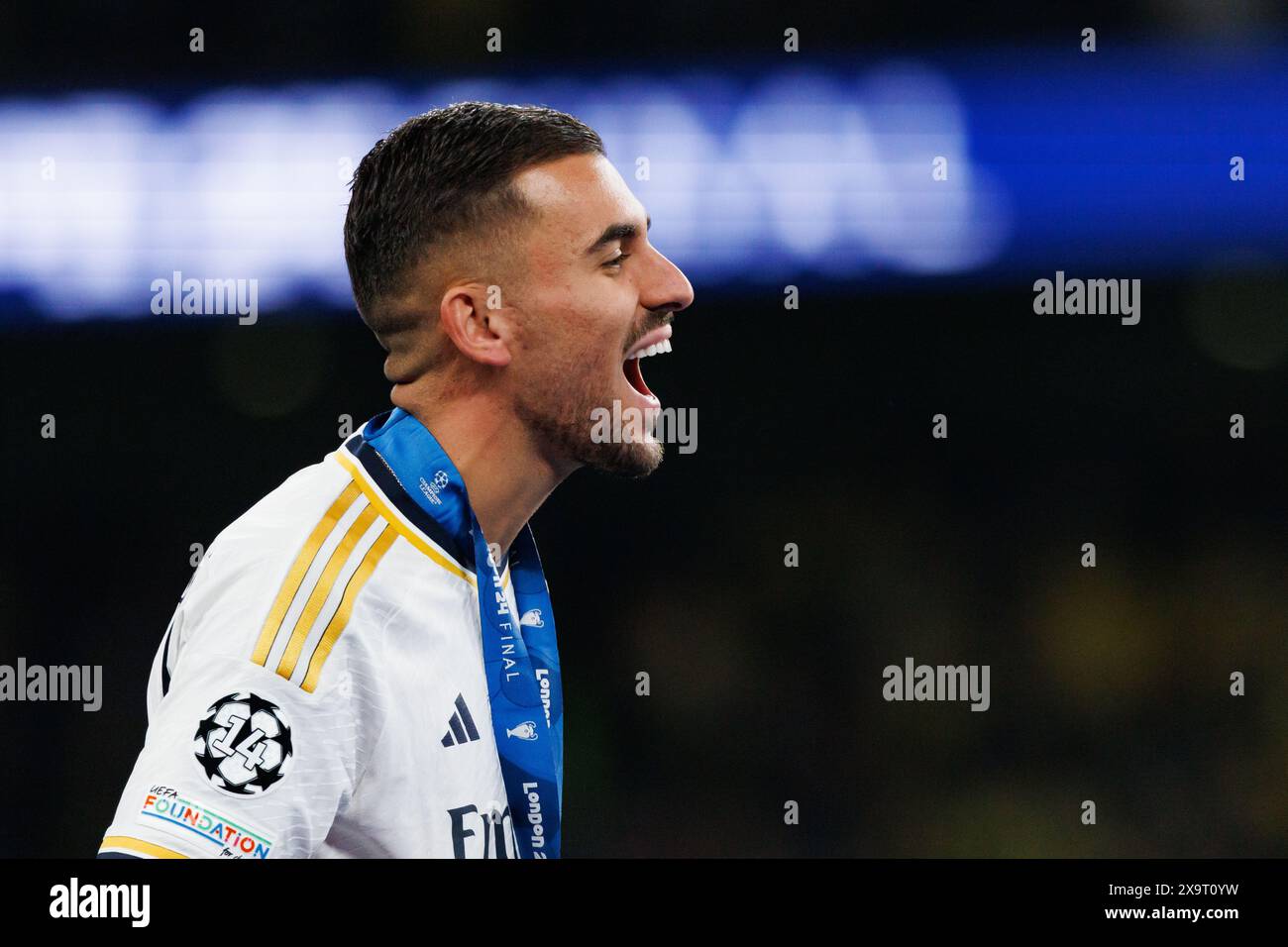 Dani Ceballos during Champions League 2024 final game between Borussia ...