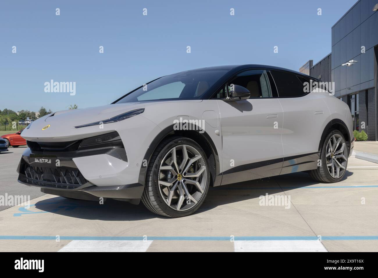 Indianapolis - May 30, 2024: Lotus Eletre display at a dealership ...