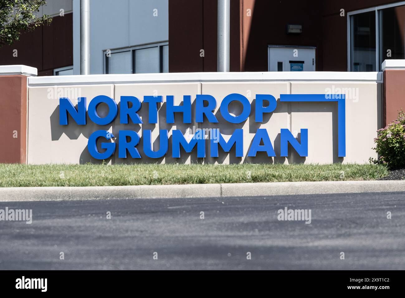 Beavercreek - May 31, 2024: Northrop Grumman manufacturing center ...