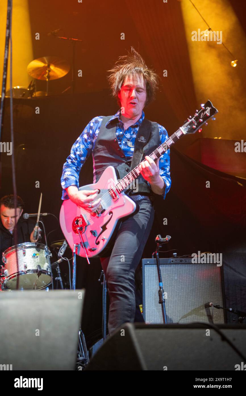 British Band, Jim Jones All Stars, performing at the Uber Eats Music ...