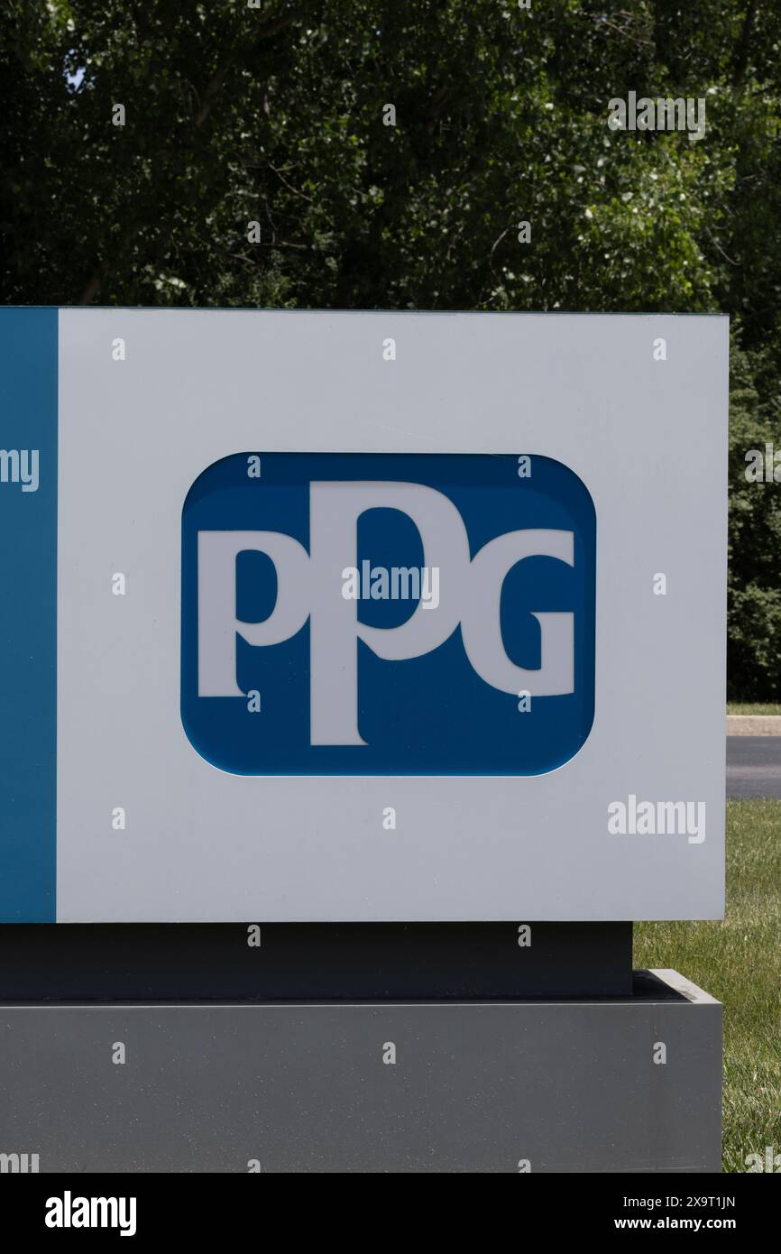 Huber Heights - May 31, 2024: PPG Coatings Services MetoKote location ...