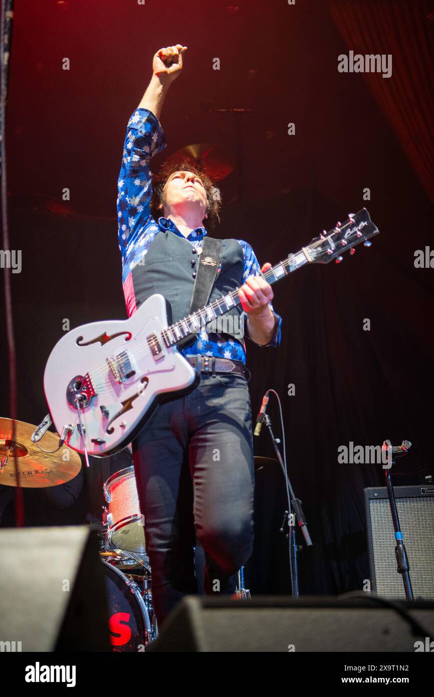 British Band, Jim Jones All Stars, performing at the Uber Eats Music ...