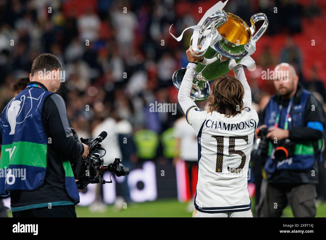 Luka Modric during Champions League 2024 final game between Borussia ...
