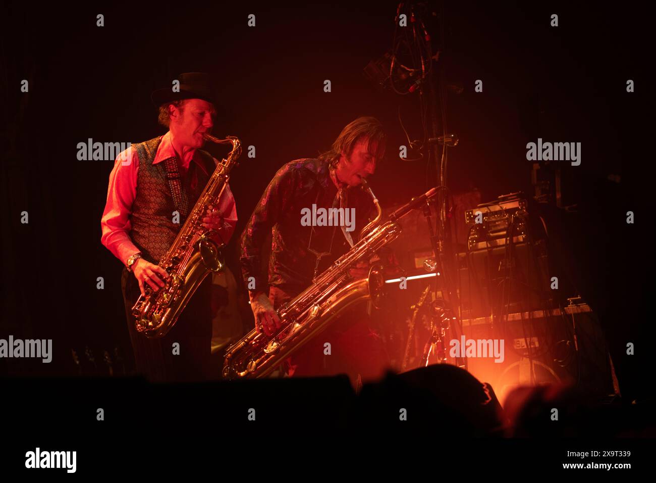 British Band, Jim Jones All Stars, performing at the Uber Eats Music ...