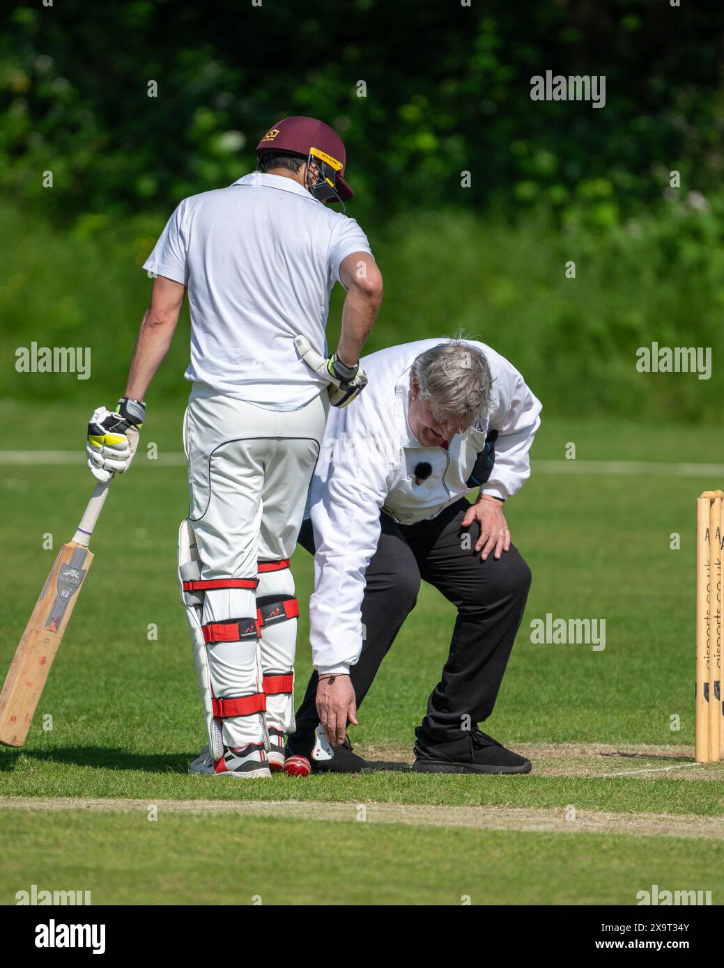 London, UK 2nd Jun 2024. Streatham and Marlborough Cricket Club hold an ...
