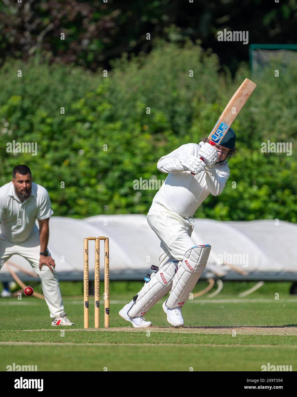 London, UK 2nd Jun 2024. Streatham and Marlborough Cricket Club hold an ...