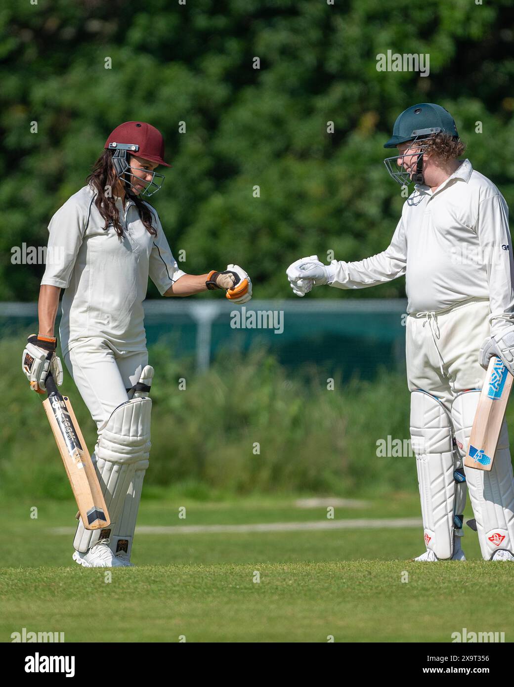 London, UK 2nd Jun 2024. Streatham and Marlborough Cricket Club hold an All-Star Celebrity ...